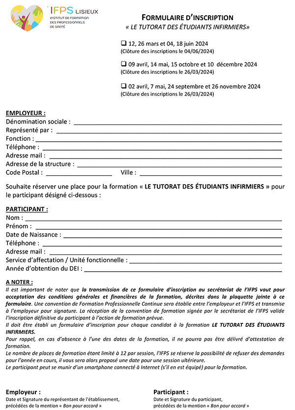 Formation continue – IFPS Lisieux